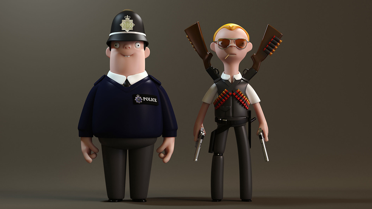 We beg EvilCorp.tv for Three Flavours Cornetto Trilogy Toys – Plastic ...