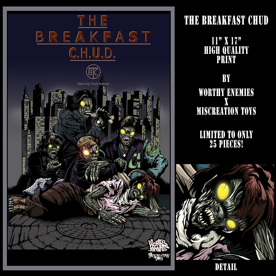 The Breakfast C.H.U.D. – Plastic and Plush