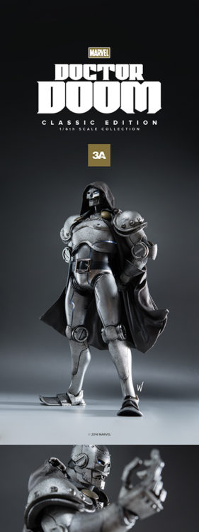 3A Toys x Marvel – Doctor Doom – Plastic and Plush