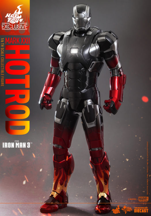 Hot Toys’ 1/6th scale Hot Rod (Mark XXII) Figure – Plastic and Plush