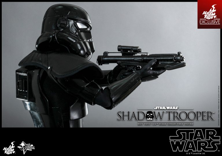 Hot Toys’ 1/6th scale Shadow Trooper Collectible Figure – Plastic and Plush