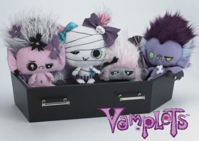 Kickstarter: Vamplets Release Four New Plush – Plastic and Plush