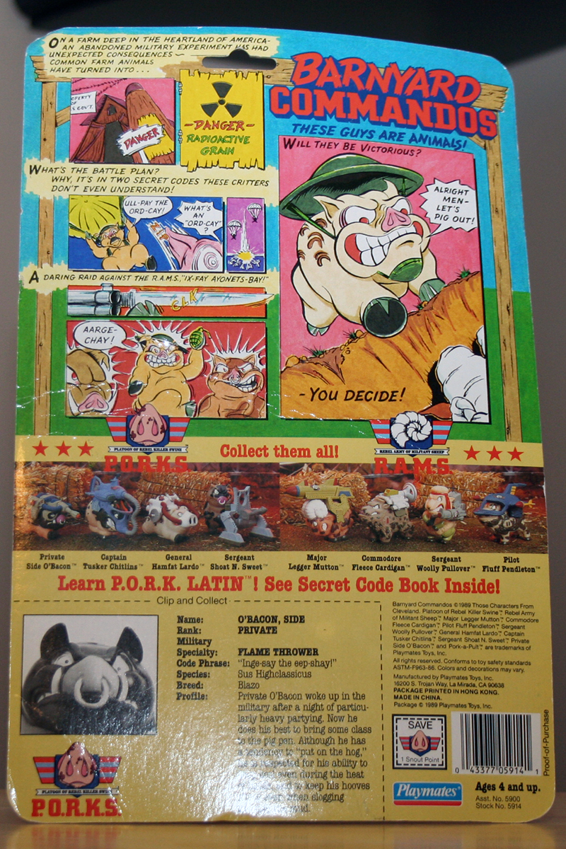 RETRO REVIEW: Barnyard Commandos | Plastic and Plush