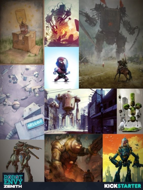 Kickstarter: Robot Envy: Zenith – Plastic and Plush