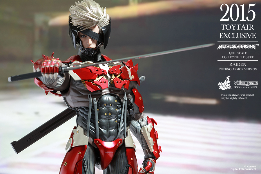 Hot Toys’ 1/6th Scale Metal Gear – Raiden (Inferno Armor) – Plastic and ...