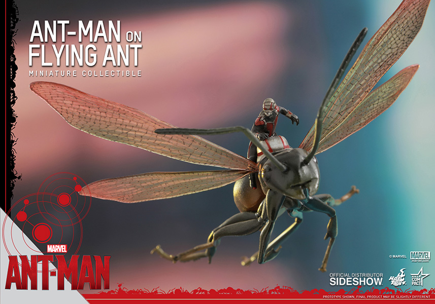 Ant-Man on Flying Ant Miniature Collectible – Plastic and Plush