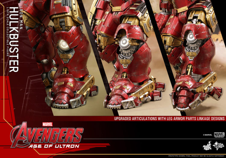 1/6th Scale Iron Man Hulkbuster Upgrades – Plastic and Plush