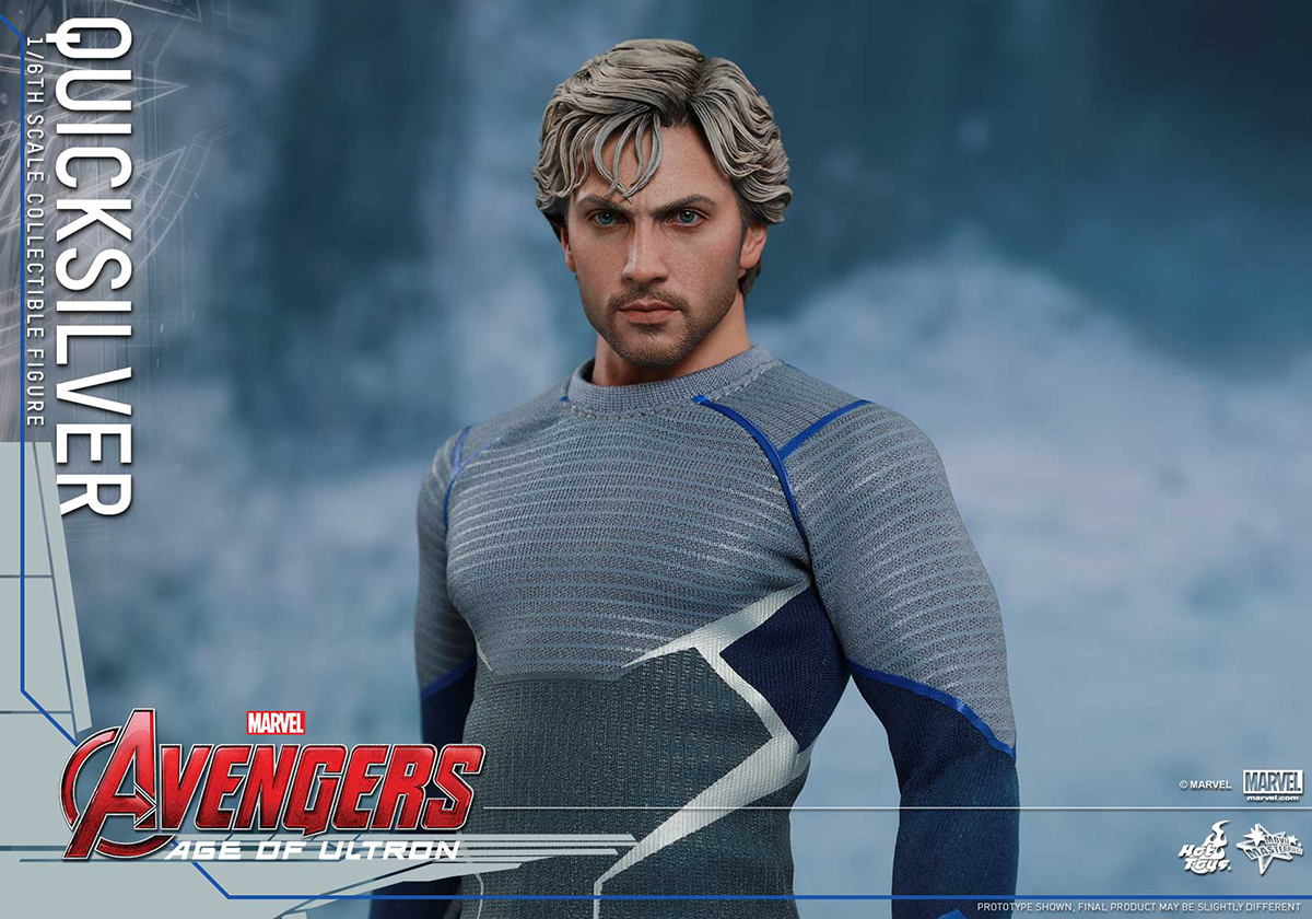 Hot Toys’ Avengers: Age of Ultron – Quicksilver Figure – Plastic and Plush
