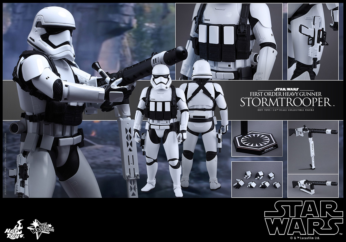 Hot Toys’ Star Wars: The Force Awakens – First Order Heavy Gunner ...
