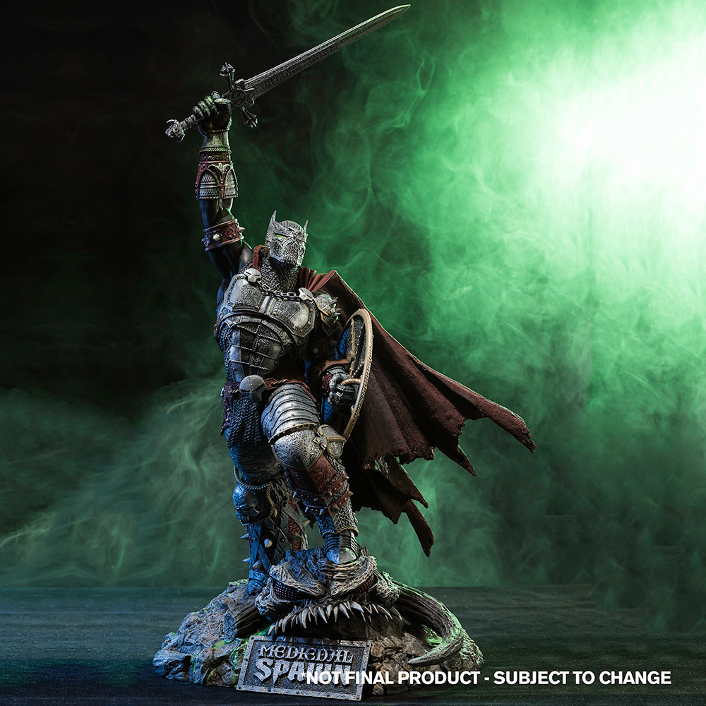 McFarlane’s Medieval Spawn Statue – Plastic and Plush