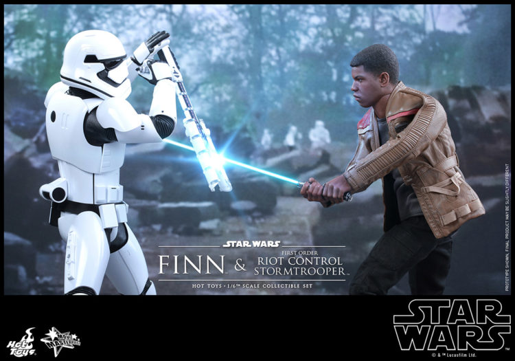 Star Wars: The Force Awakens – Finn and First Order Riot Control ...