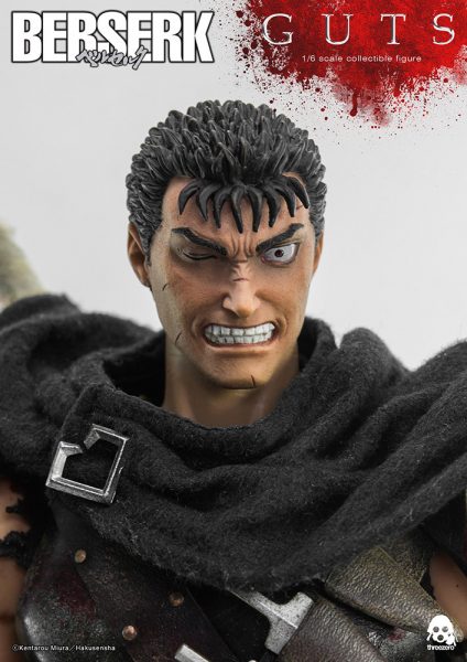 Threezero’s 1/6th scale Berserk Guts Figure – Plastic and Plush