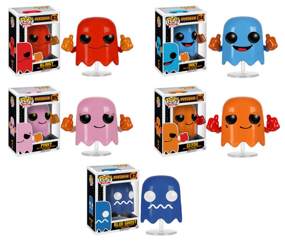 Pop! Games: PAC-MAN – Plastic and Plush