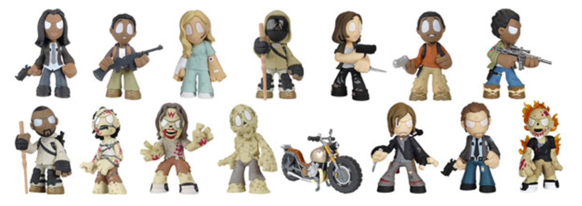 The Walking Dead Mystery Minis Series 4 – Plastic and Plush