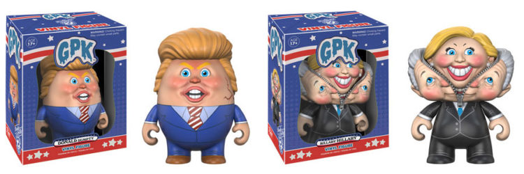 Funko Gets Political – Pop! The Vote + GPK – Plastic and Plush