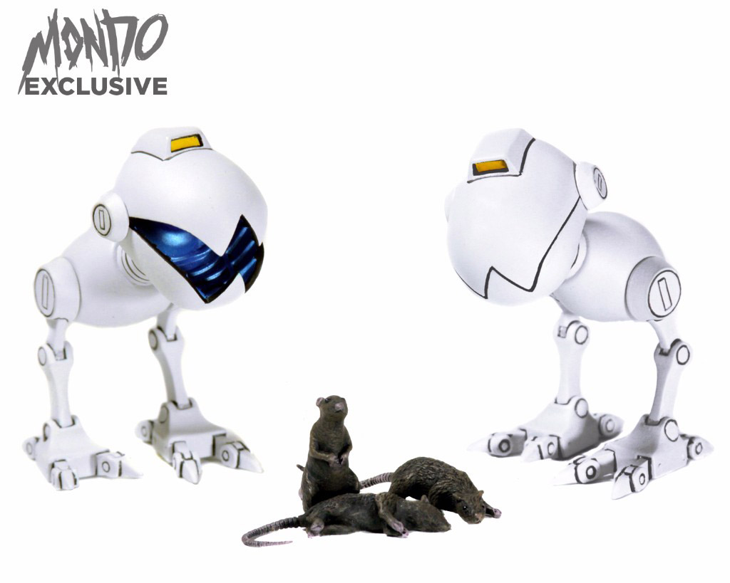 Mondo’s 1/6th scale TMNT Mousers 2-pack – Plastic and Plush