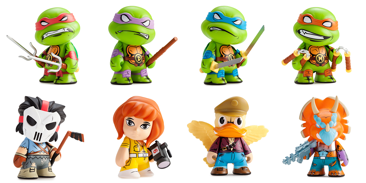 Kidrobot to debut Teenage Mutant Ninja Turtle Capsule Toys – Plastic ...