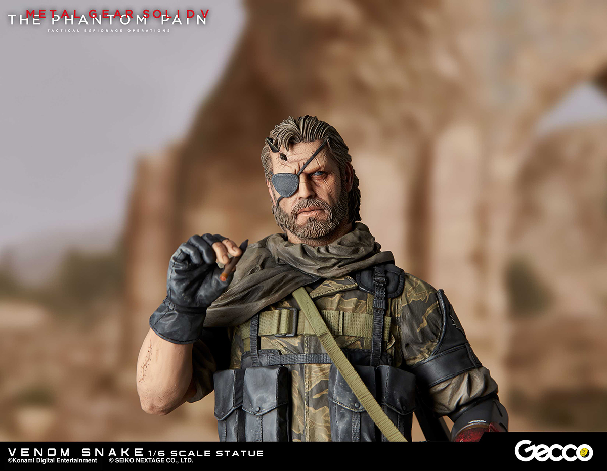 Metal Gear Solid V: The Phantom Pain – Venom Snake – Plastic and Plush