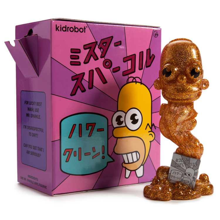 Kidrobot x The Simpsons – Mr Sparkle – Plastic and Plush