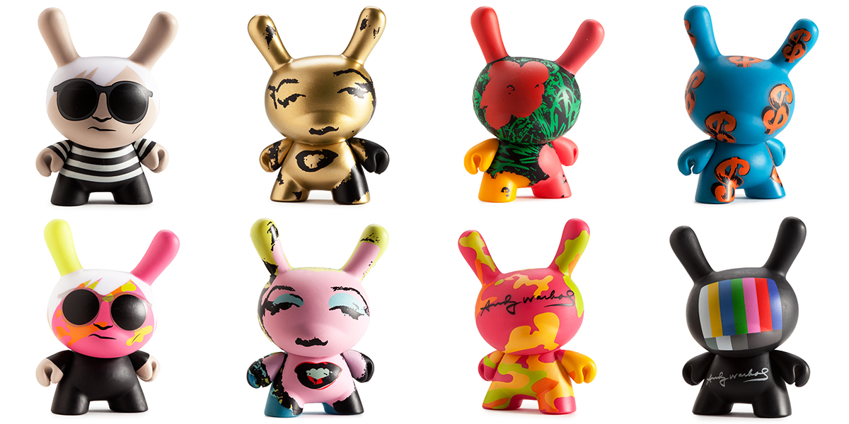 Andy Warhol x Kidrobot Dunny Series Release – Plastic and Plush