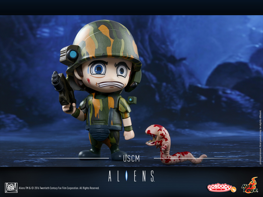 Hot Toys’ Aliens Cosbaby Series | Plastic and Plush