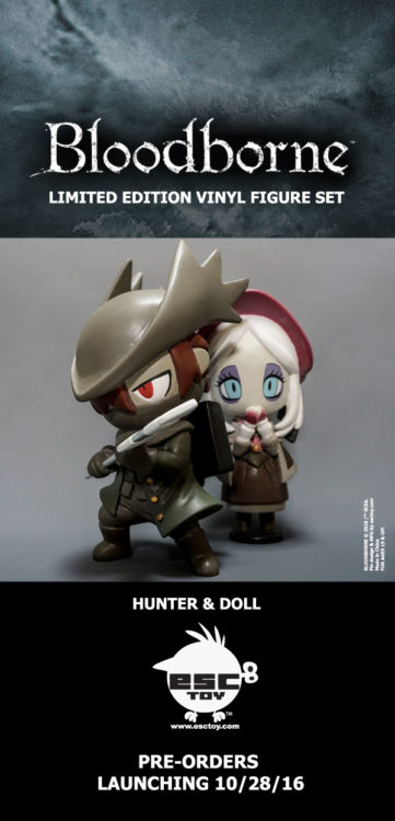 Bloodborne Figure Set Pre-Orders – Plastic and Plush