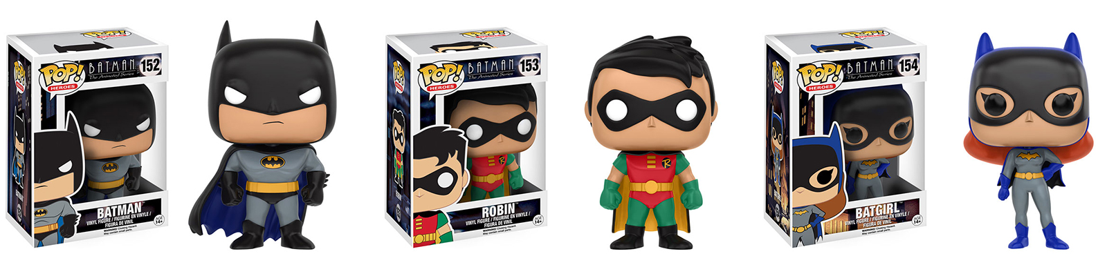 Pop! Heroes: Batman the Animated Series – Plastic and Plush
