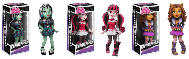 Monster High – Pop! and Rock Candy – Plastic and Plush