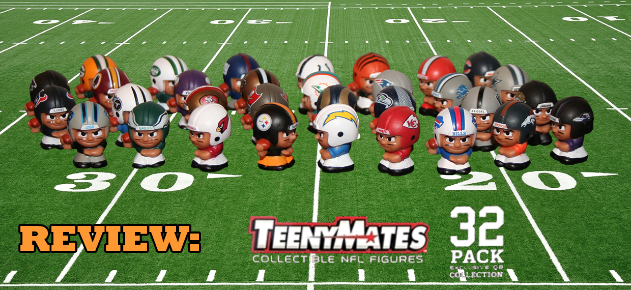 REVIEW: NFL TeenyMates Set – Quarterback Collection – Plastic and Plush