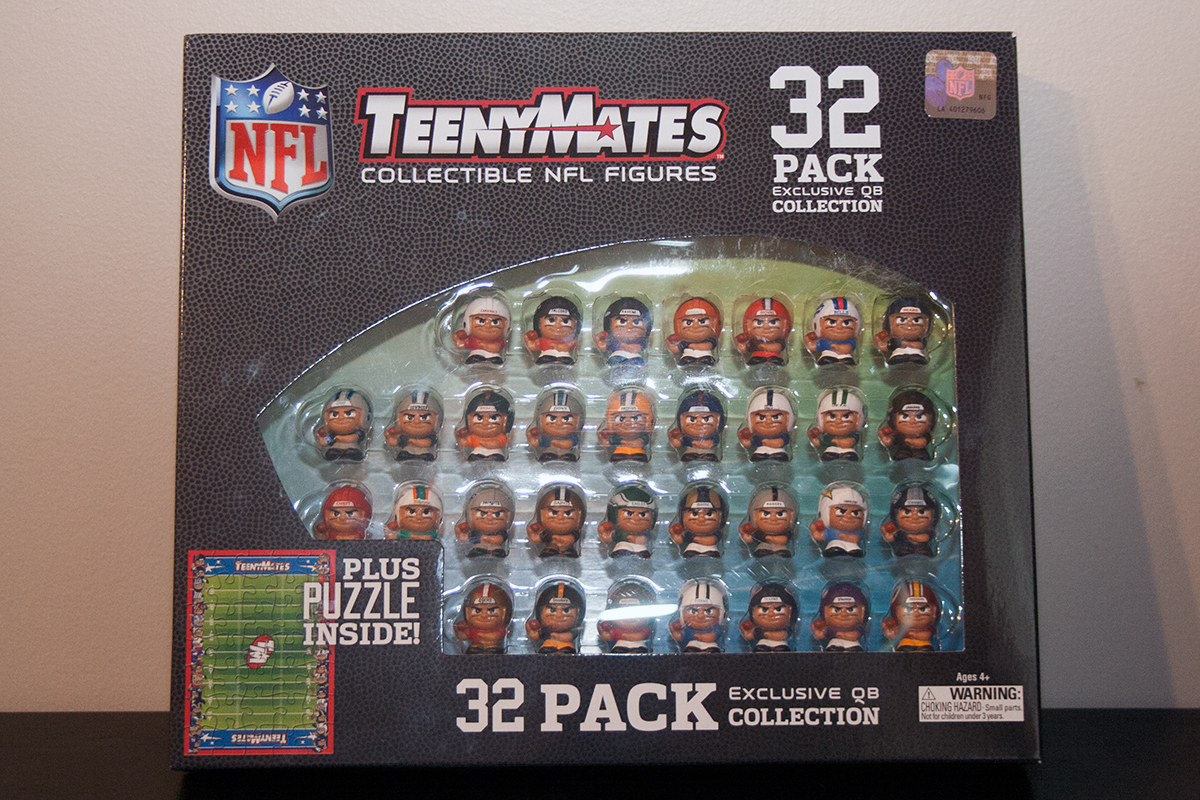 REVIEW: NFL TeenyMates Set – Quarterback Collection – Plastic and Plush