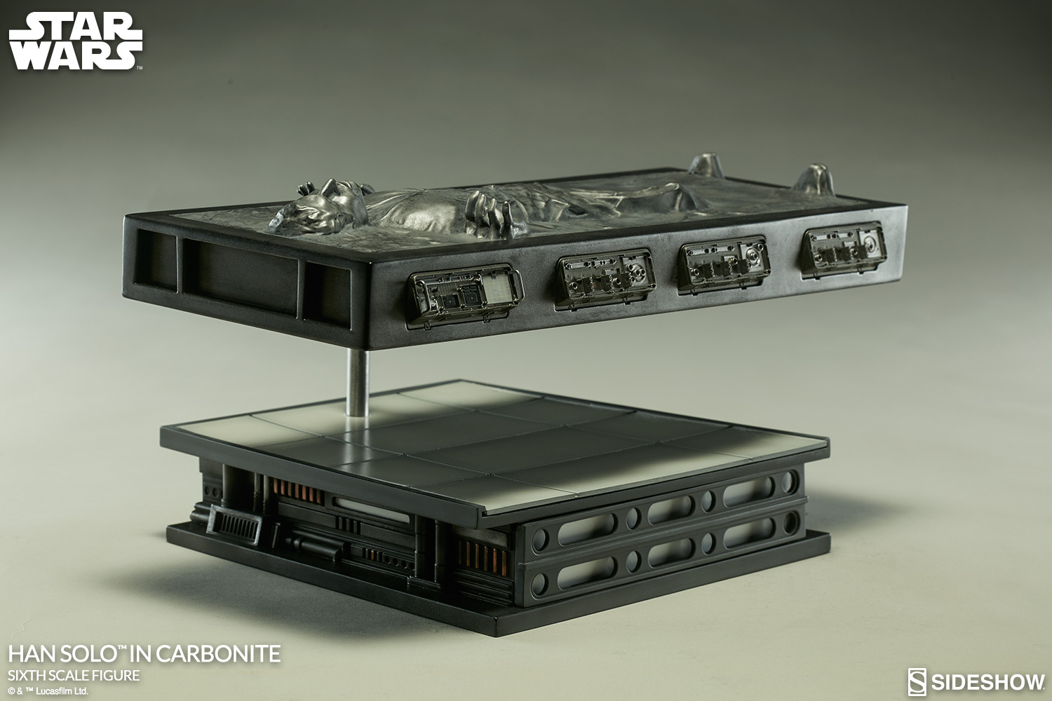 Sideshow’s Han Solo in Carbonite 1/6th Scale – Plastic and Plush