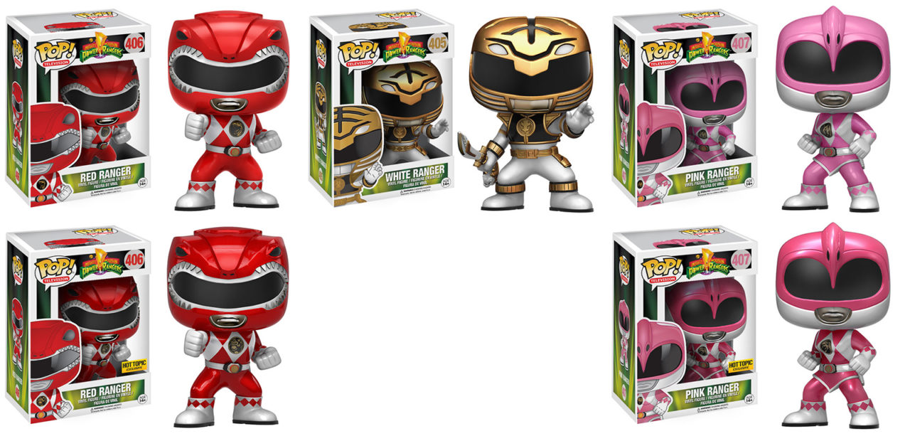 Pop! Mighty Morphin’ Power Rangers | Plastic and Plush