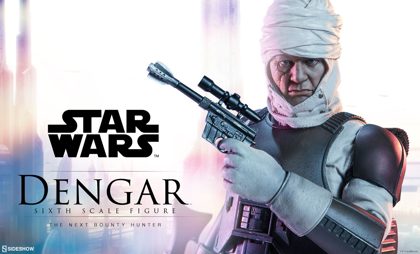 Sideshow’s Next Star Wars Bounty Hunter – Dengar – Plastic and Plush