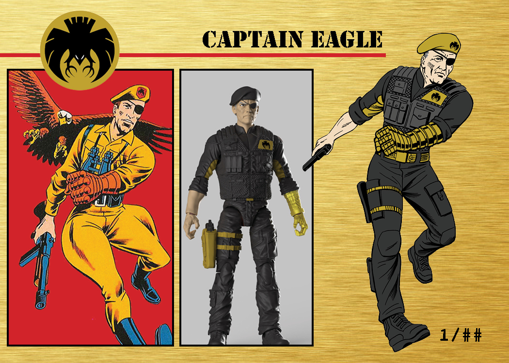 Eagle Force Strikes! Limited Edition Metal Cards – Plastic and Plush