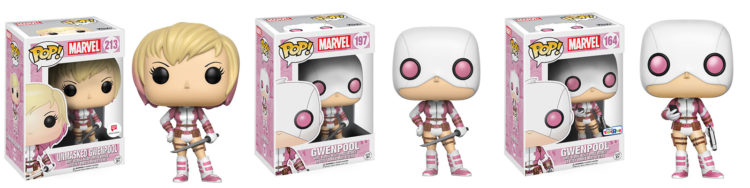 Pop! Marvel: GwenPool – Plastic and Plush