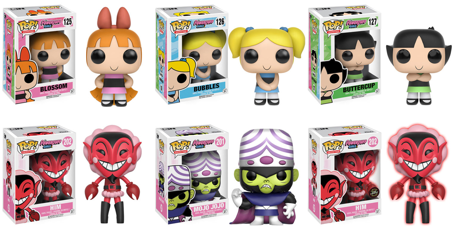 Pop! Animation: Powerpuff Girls – Plastic and Plush