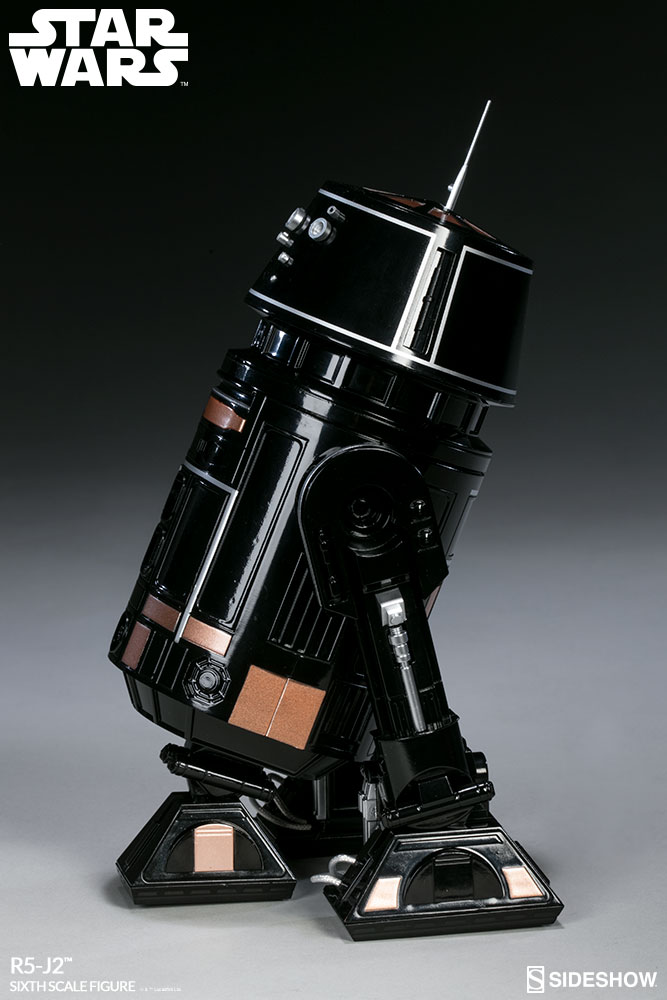 R5-J2 Imperial Astromech Droid | Plastic and Plush