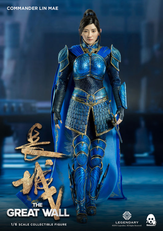 Threezero's 1/6 scale Commander Lin Mae from The Great Wall