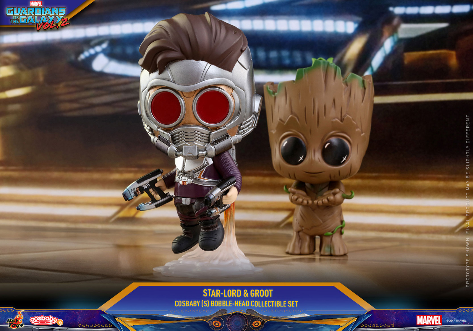 Guardians of the Galaxy Vol. 2 Cosbaby Sets – Plastic and Plush