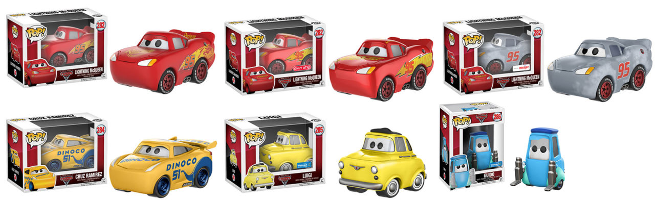 Pop! Disney: Cars 3 – Plastic and Plush