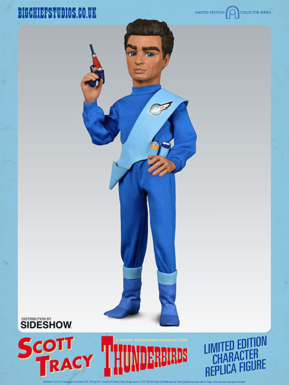 Thunderbirds - Scott Tracy Character Replica Figure