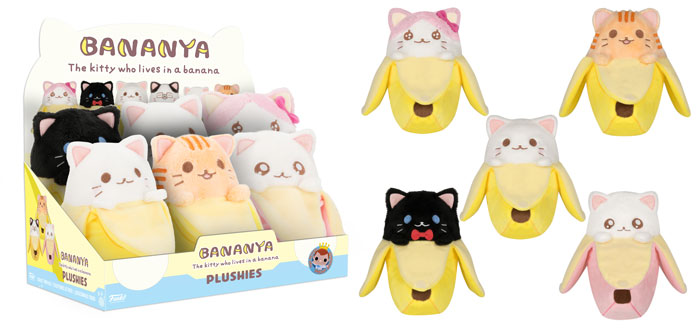Funko's Bananya Plushies and Vinyl Figures