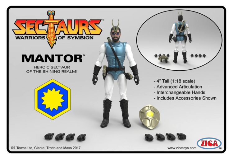 Zica Toys' latest Sectaurs Reveal - Mantor