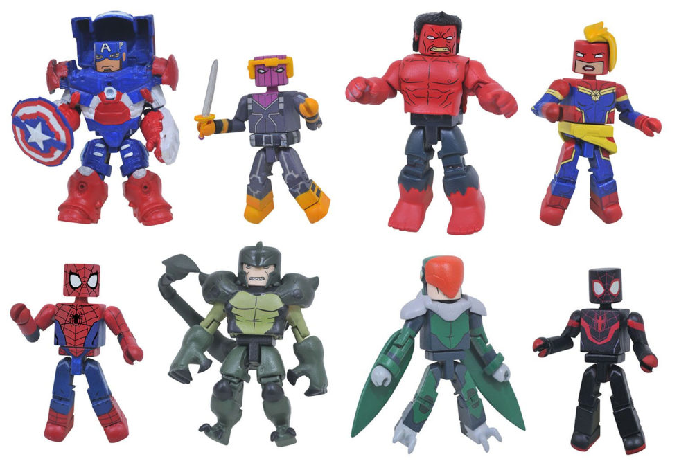 Marvel Animated Minimates Series 7 – Plastic and Plush