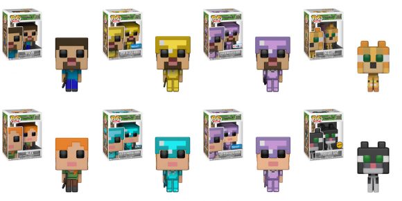 Pop! Games: Minecraft – Plastic and Plush