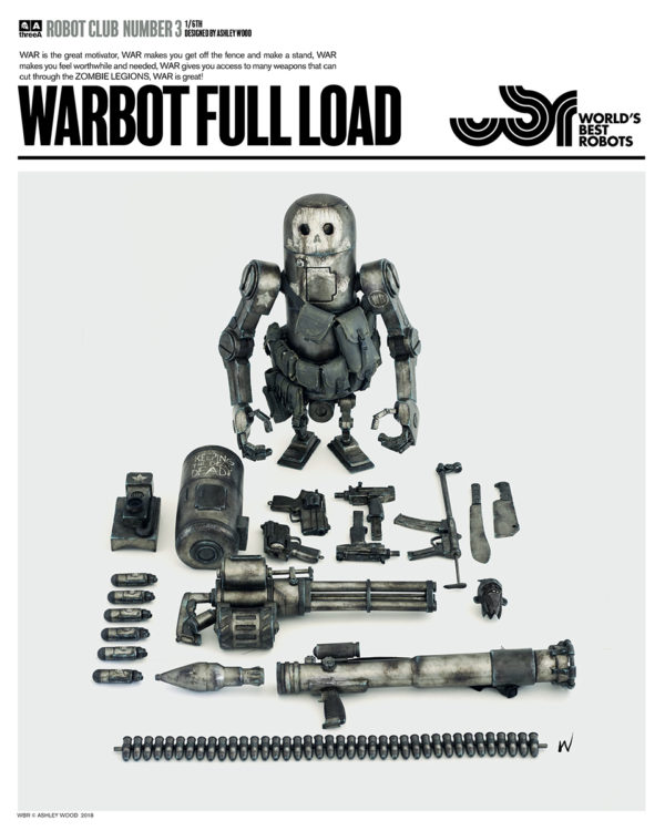 Warbot Full Load Pre-Order – Plastic and Plush