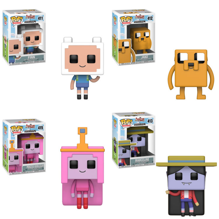 Pop! Television: Adventure Time/Minecraft – Plastic and Plush