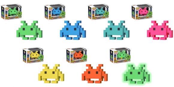 Pop! 8-Bit: Space Invaders – Plastic and Plush