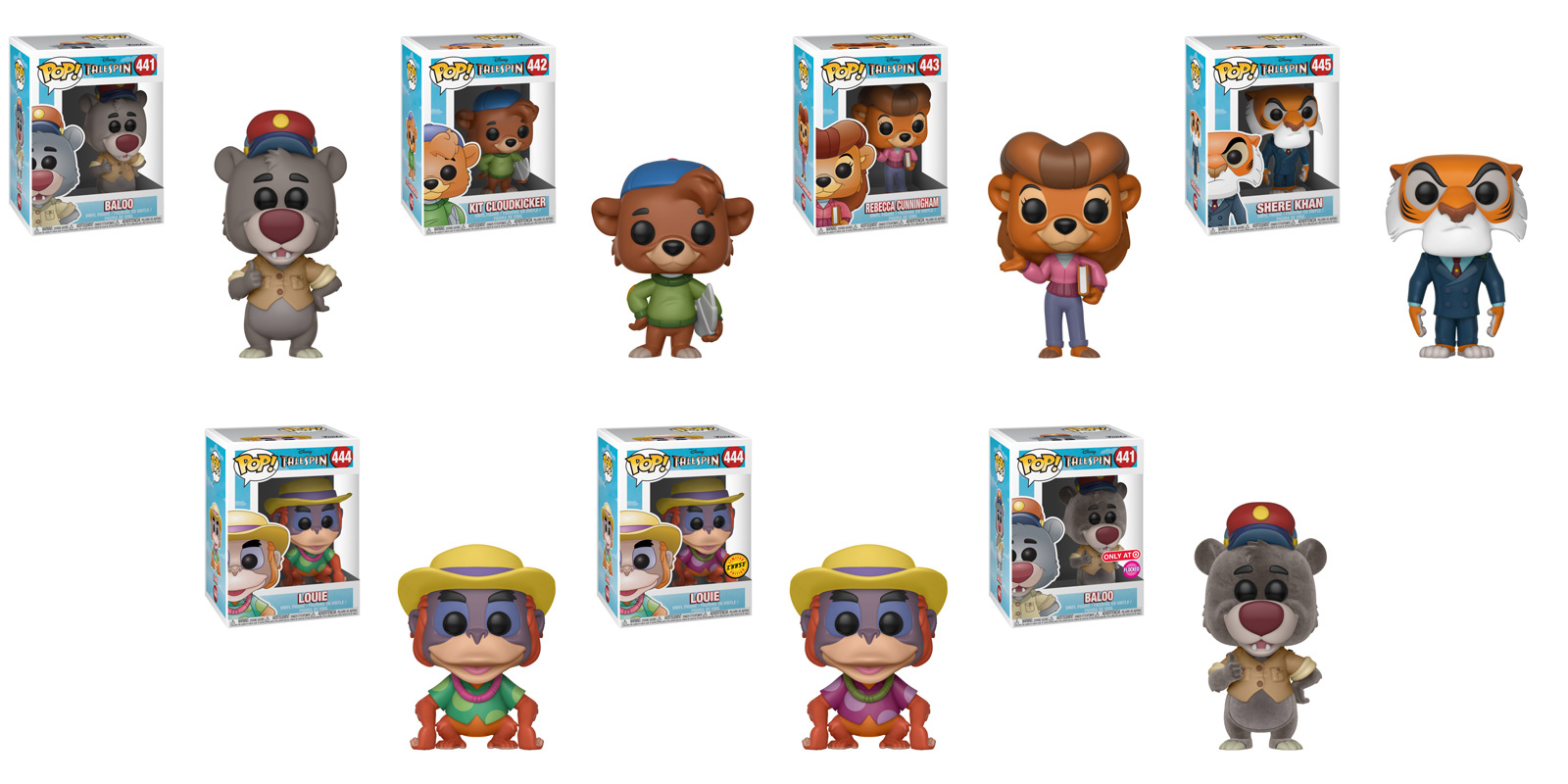 Pop! Disney: TaleSpin – Plastic and Plush