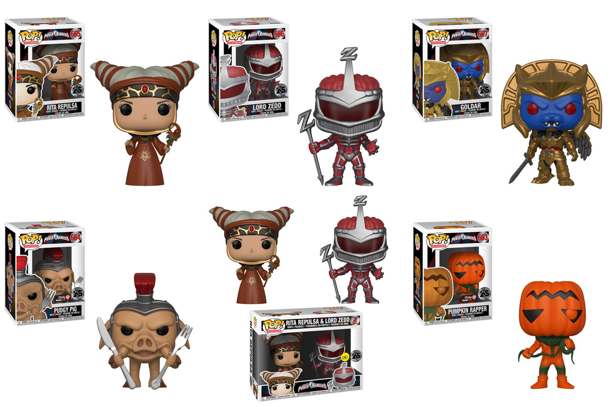 Pop! TV: Power Rangers – Plastic and Plush